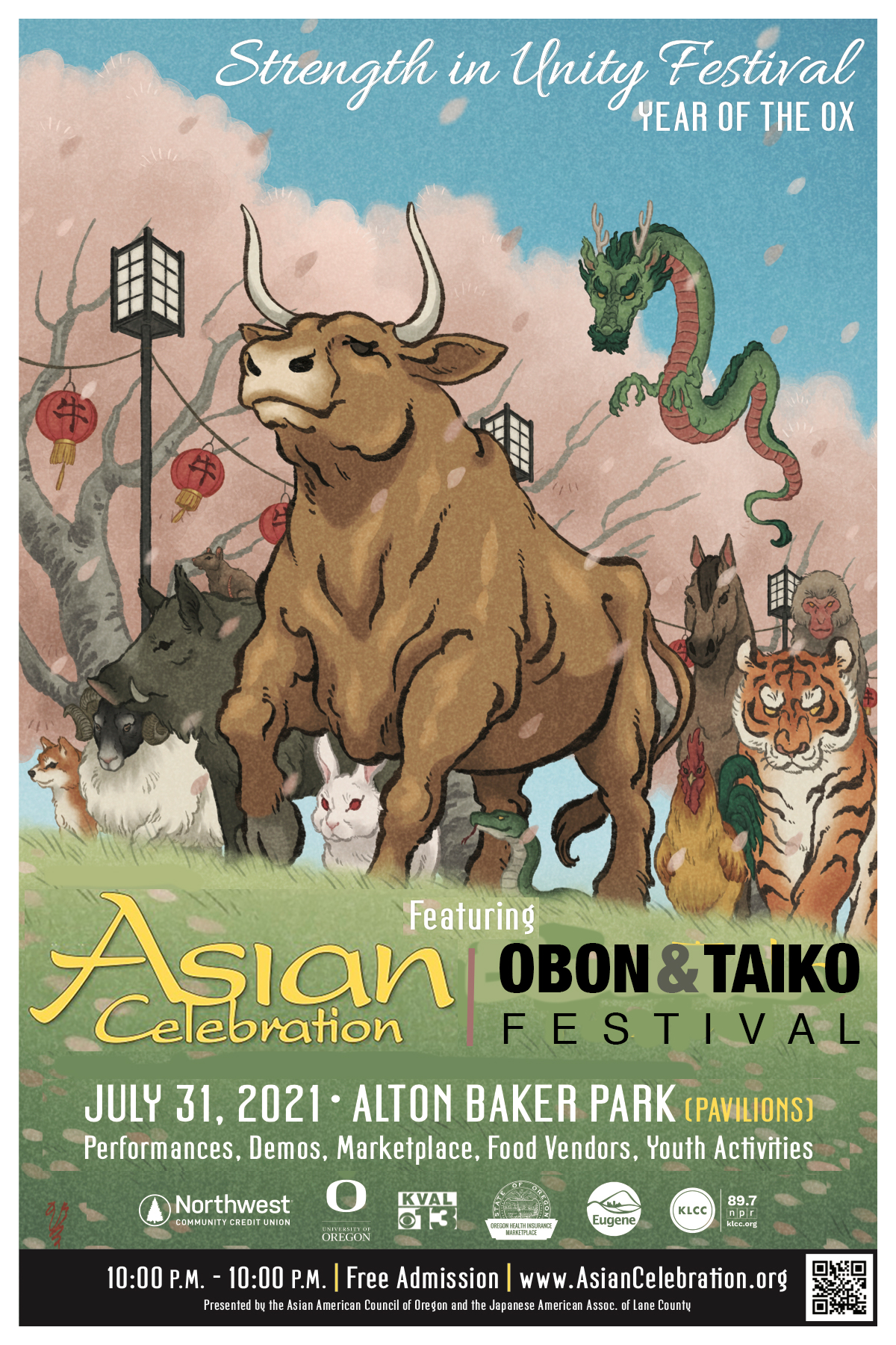 Oregon Asian Celebration Posters 1986-2020 - Asian American Council of ...